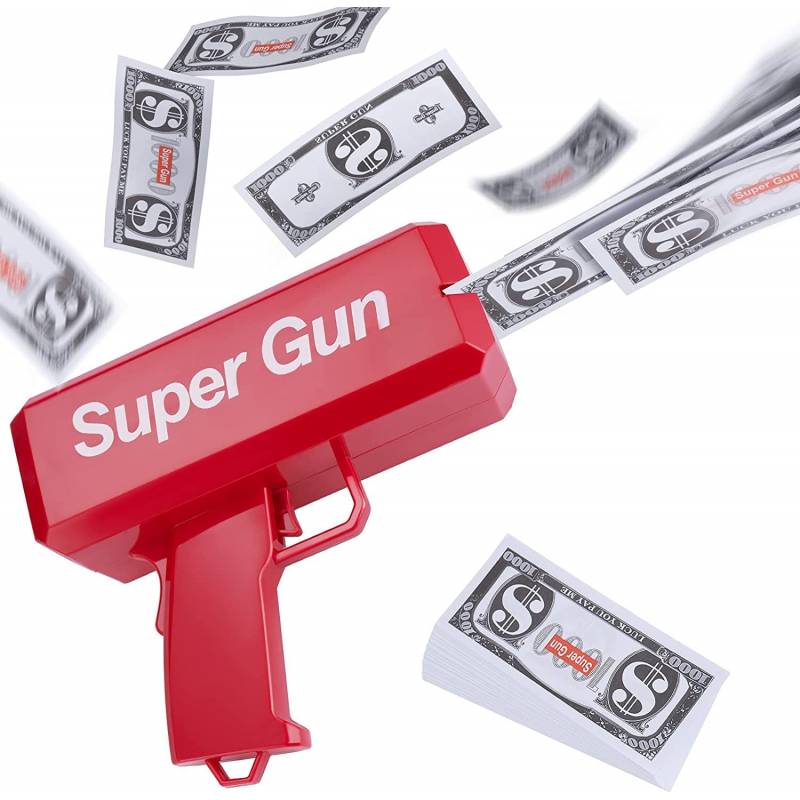 Pistola de billetes Super Gun